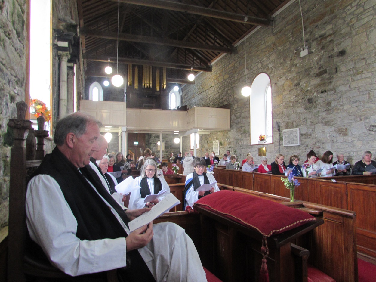 Enthronement of Bishop Burrows in St. Patrick's Cathedral, Killala ...